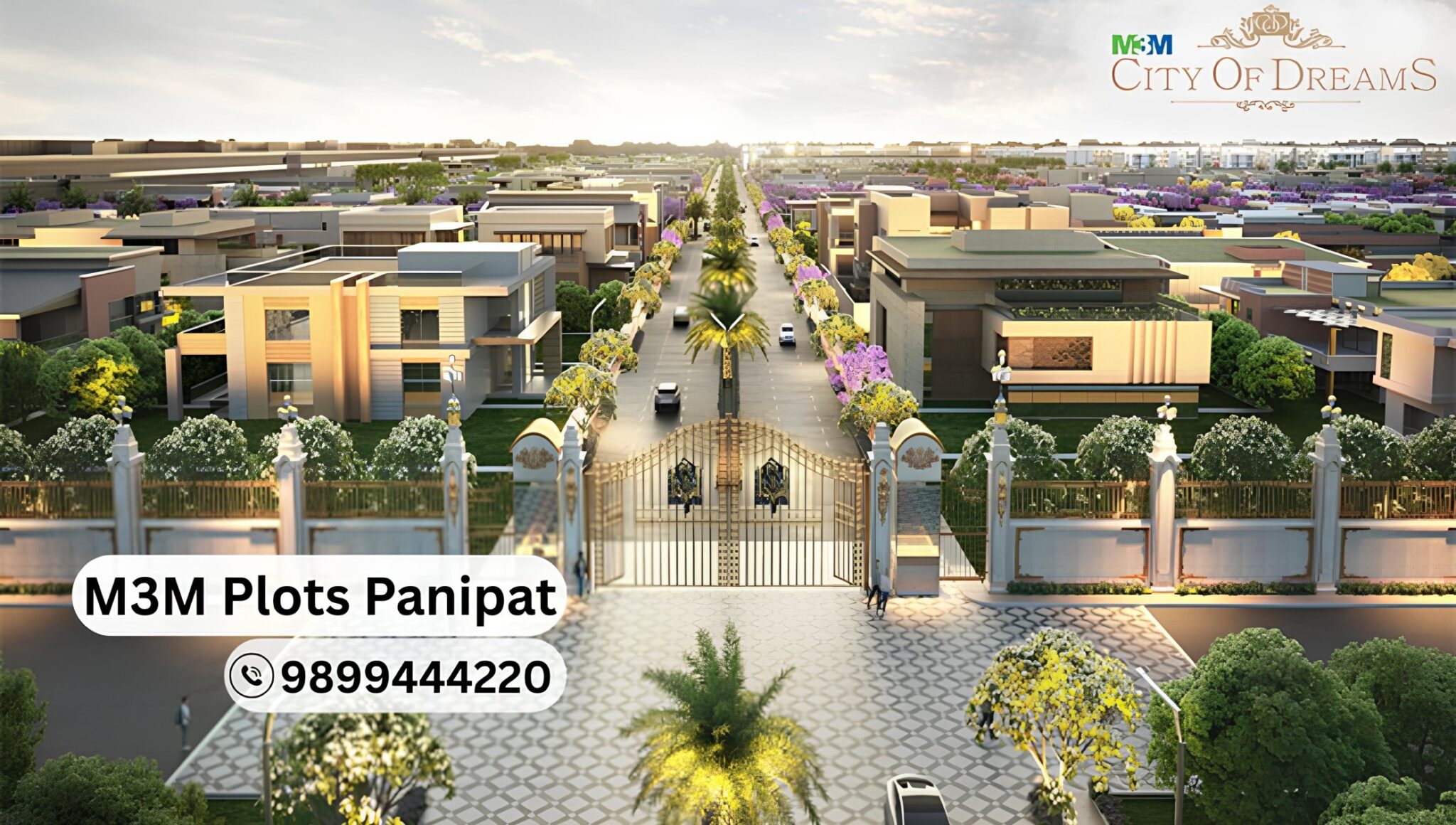 Book M3M Panipat Plots – 300 to 1000 Sq.Yrd Premium Spaces